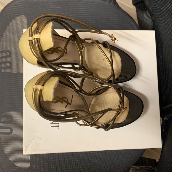 Yves Saint Laurent | Shoes | Ysl Strappy Platform Sandals | Poshmark